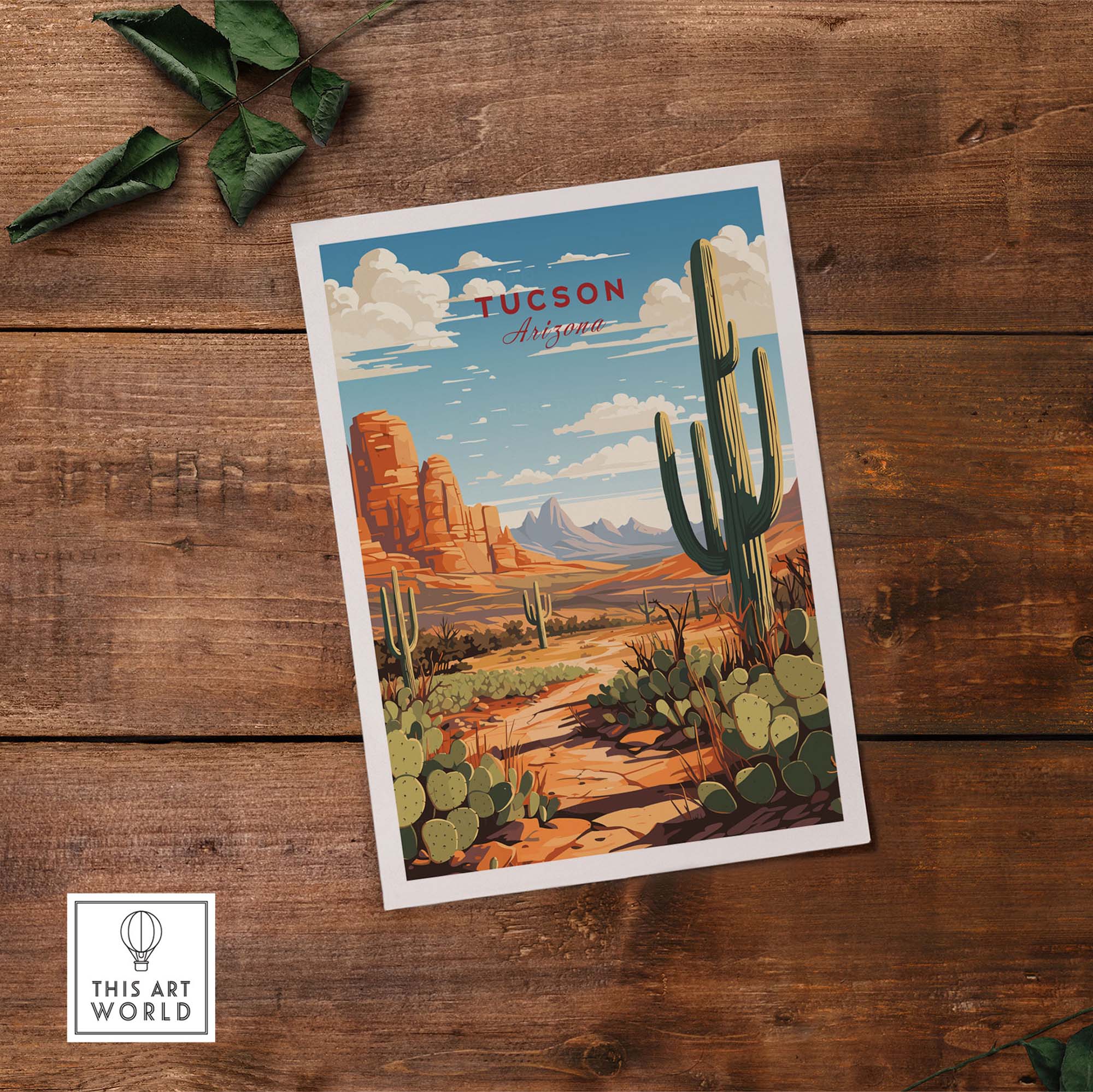 Tucson Arizona Print exclusive at This Art World