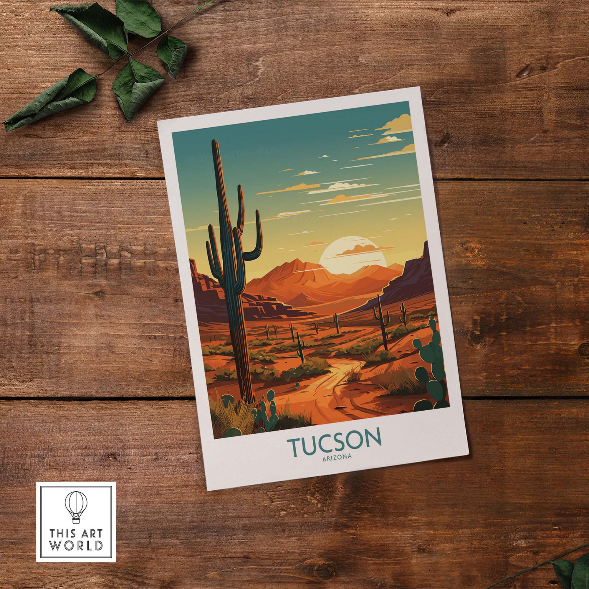 Tucson Art Print exclusive at This Art World