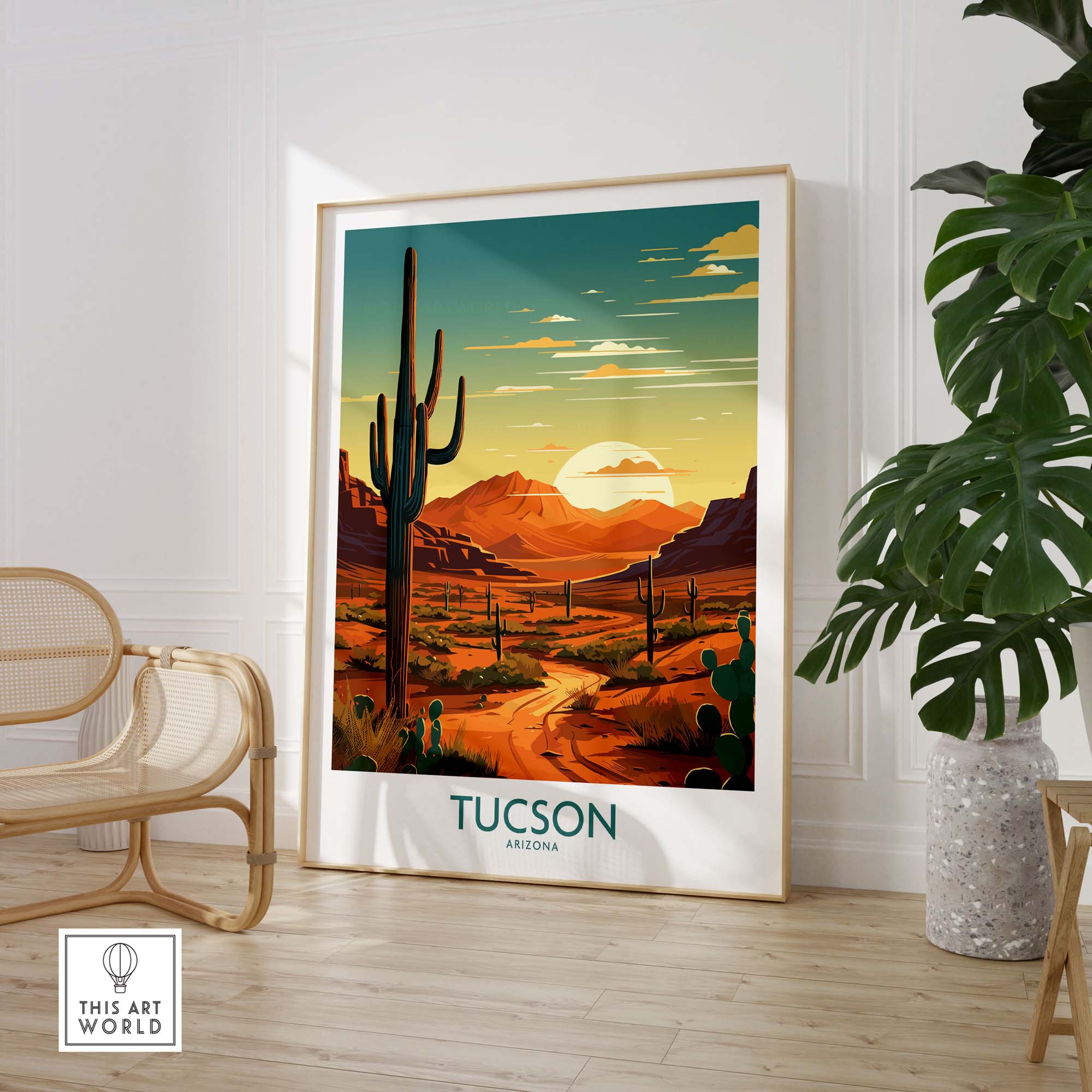 Tucson Art Print exclusive at This Art World
