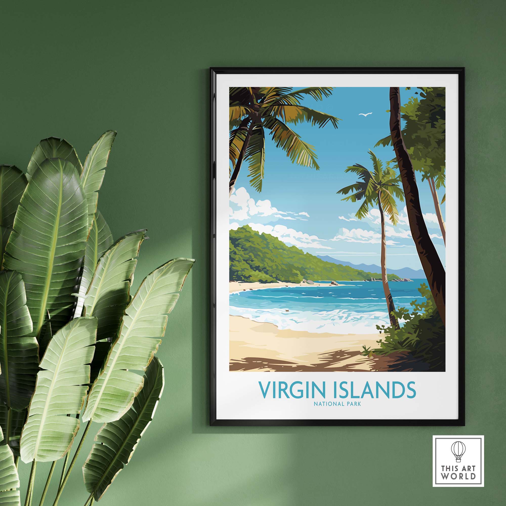 Virgin Islands National Park Print exclusive at This Art World