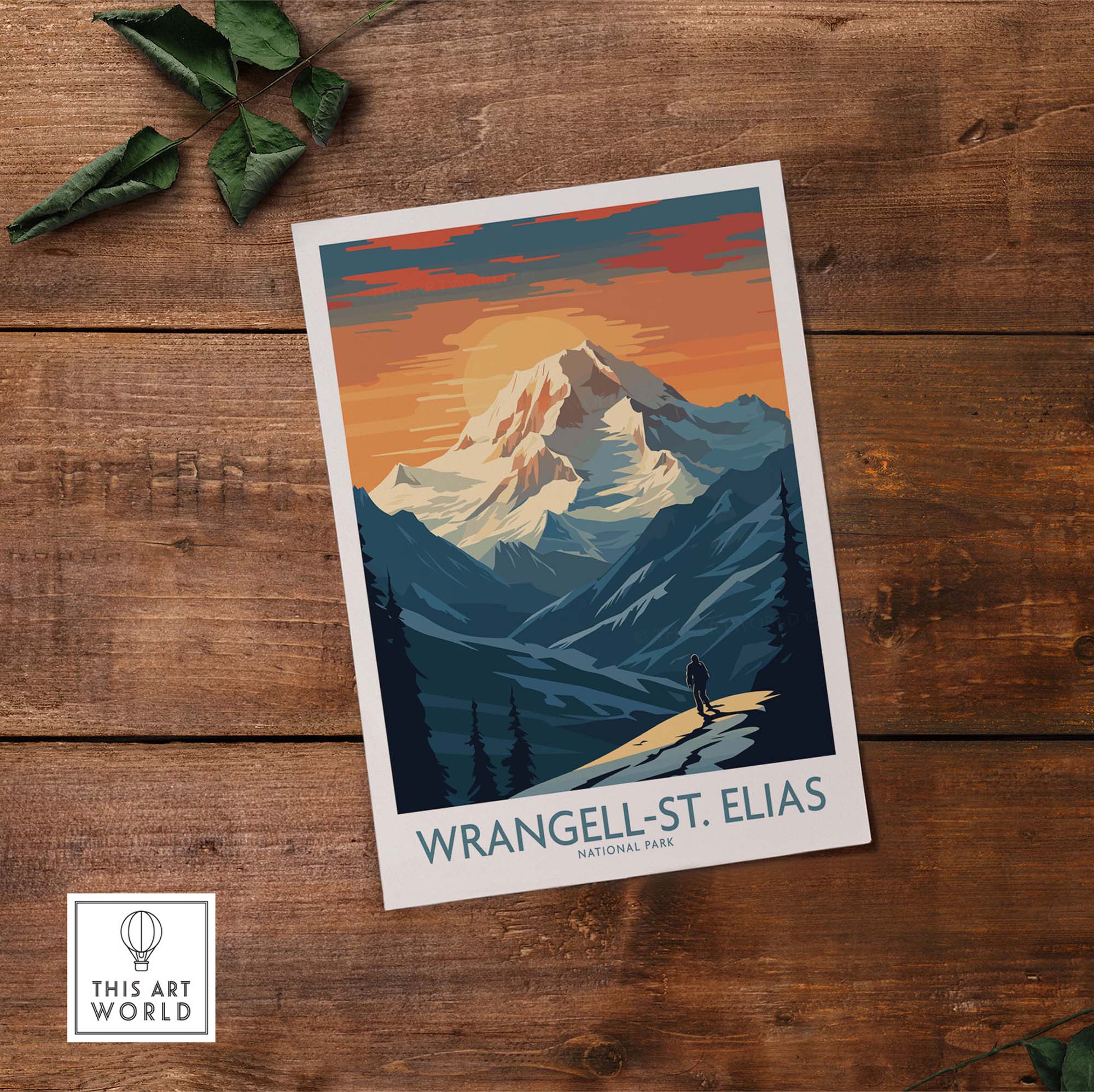 Wrangell-St. Elias National Park Print exclusive at This Art World