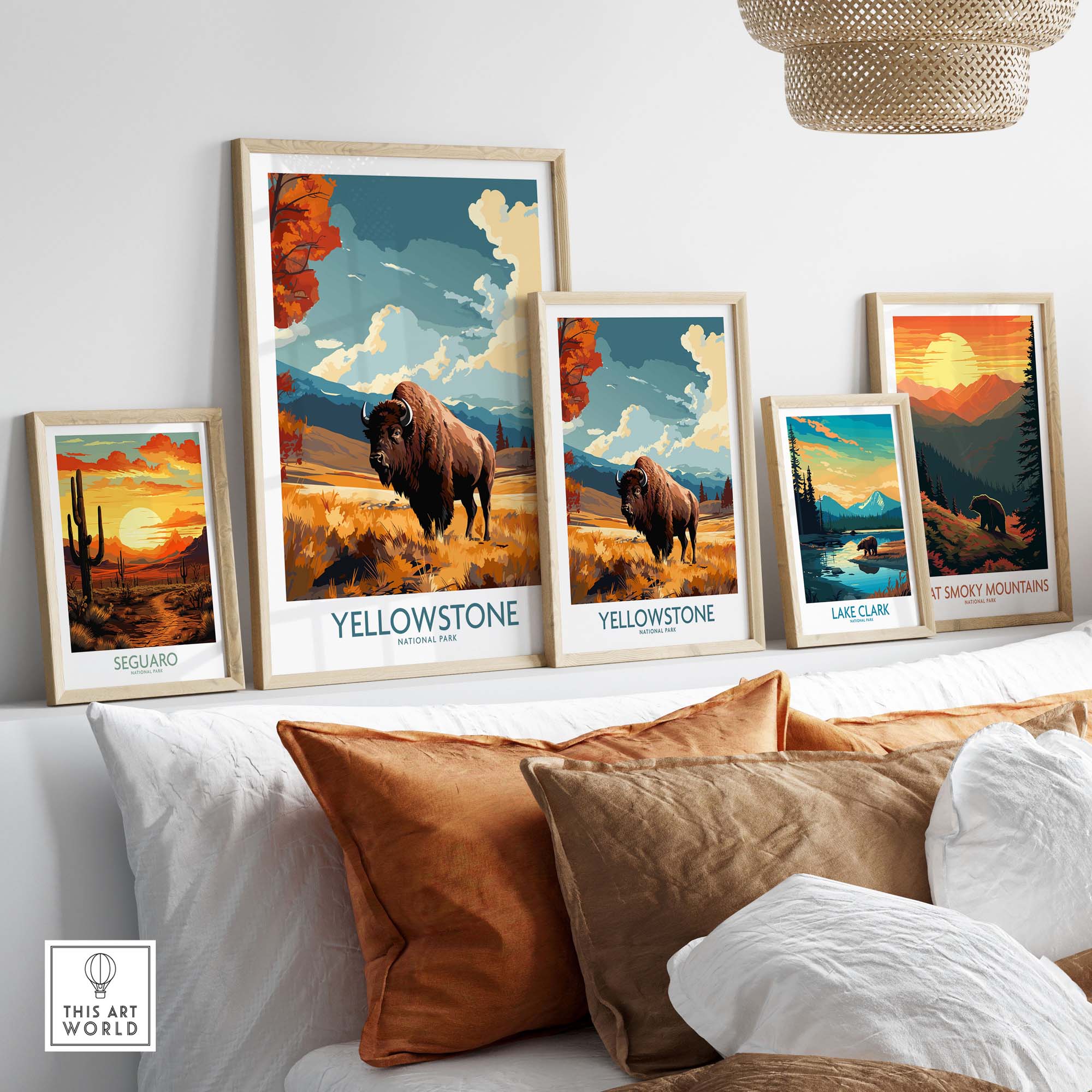 Yellowstone Poster | National Park exclusive at This Art World