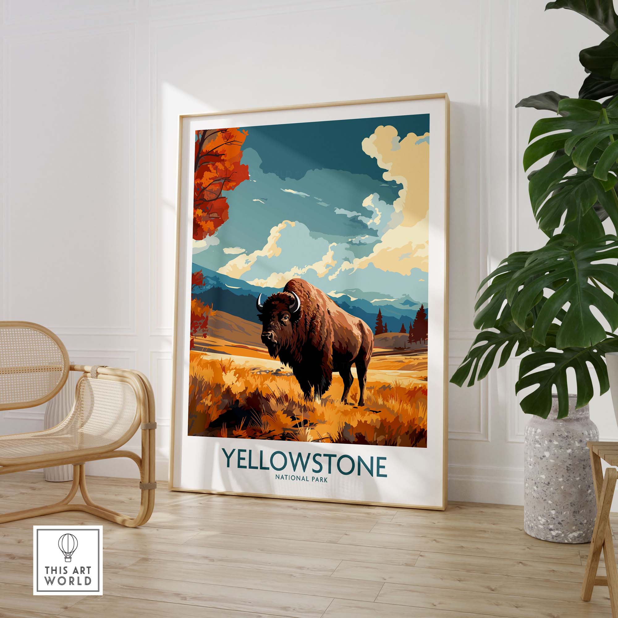 Yellowstone Poster | National Park exclusive at This Art World