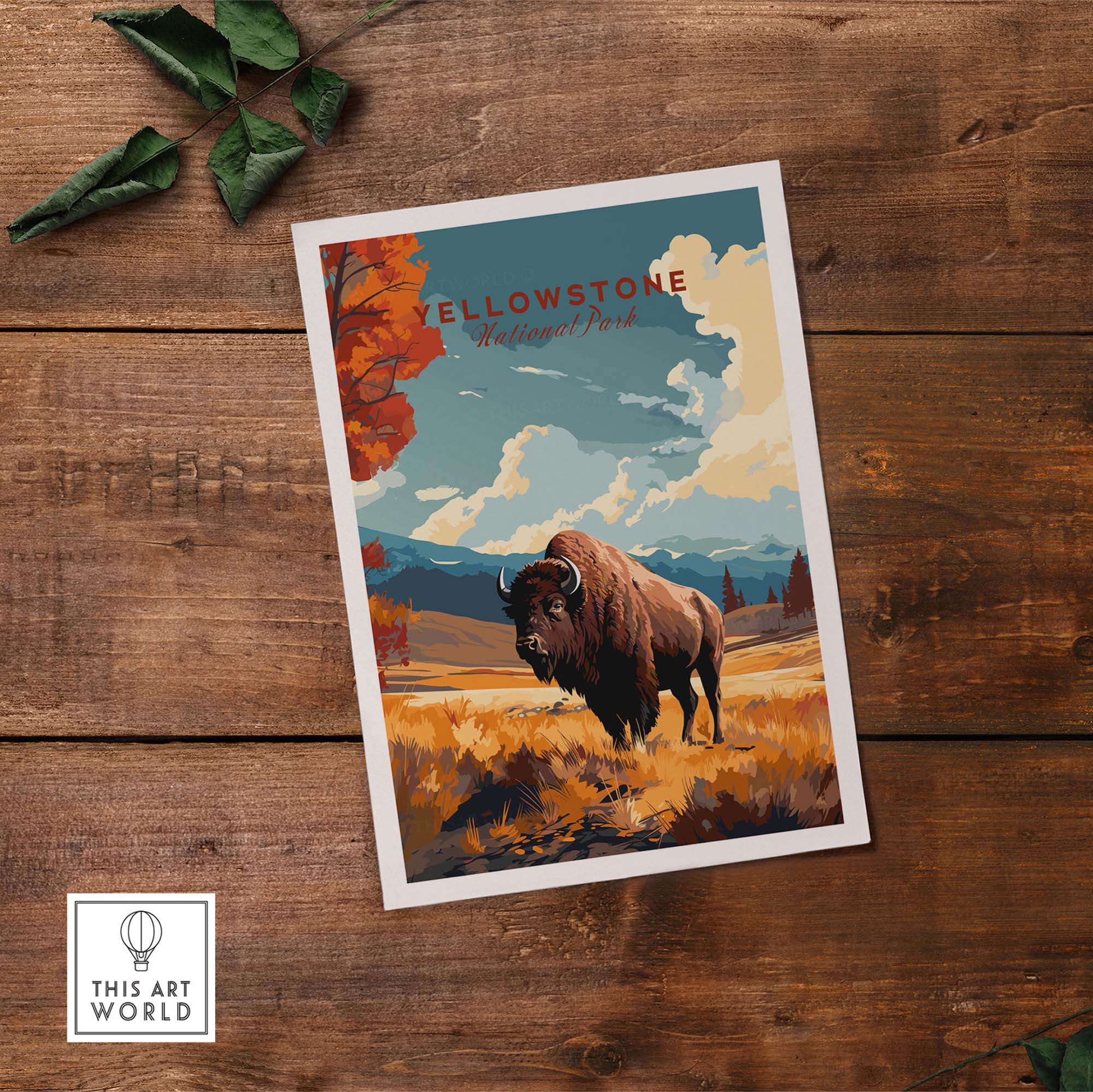 Yellowstone Print | National Park exclusive at This Art World