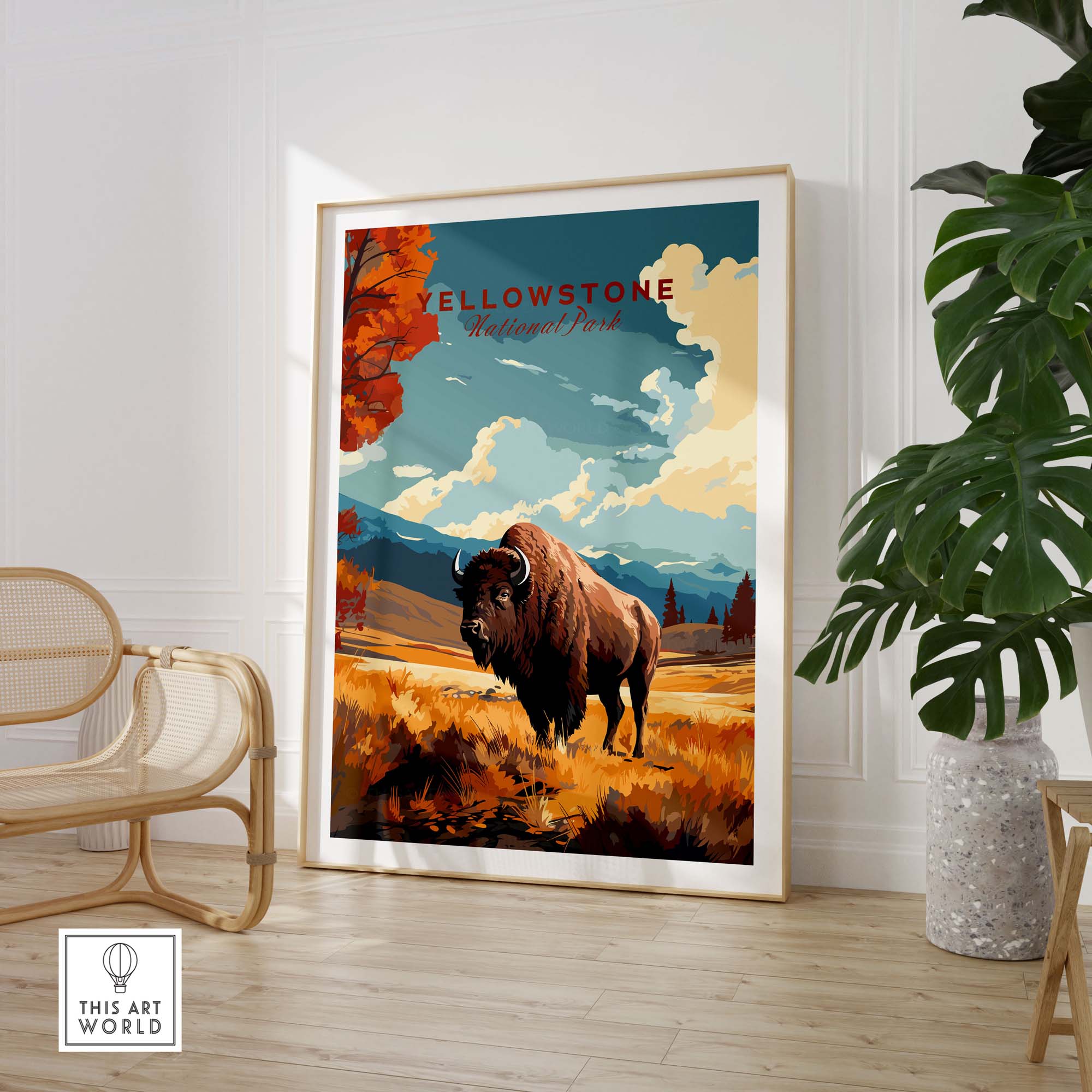 Yellowstone Print | National Park exclusive at This Art World