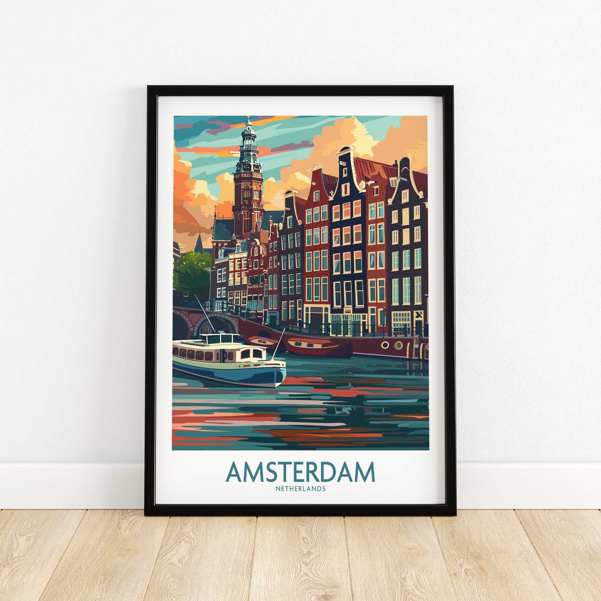 Amsterdam Netherlands Wall Art shop now at This Art World!