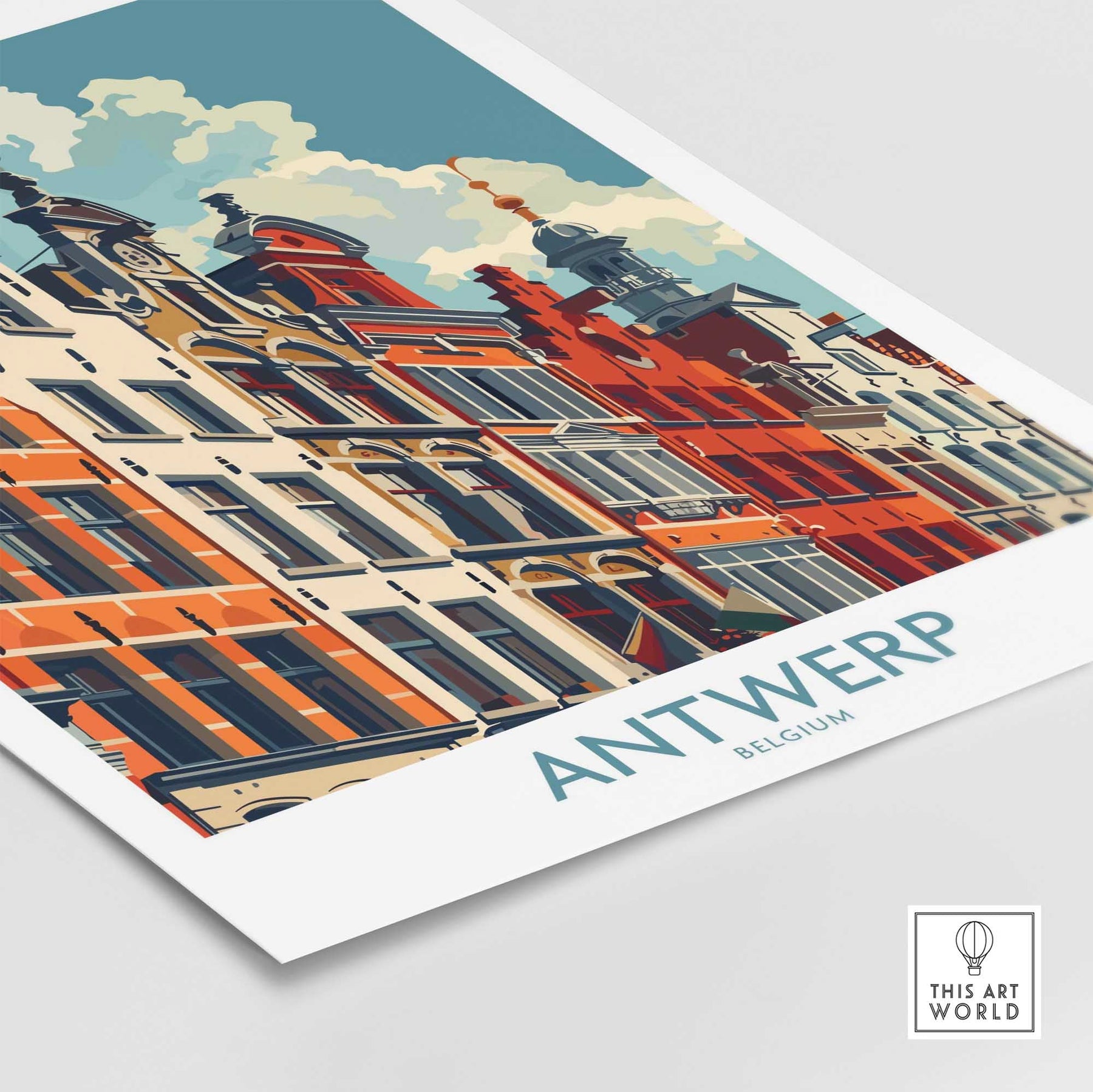 Stunning Antwerp Poster - Bring European Charm Home – This Art World