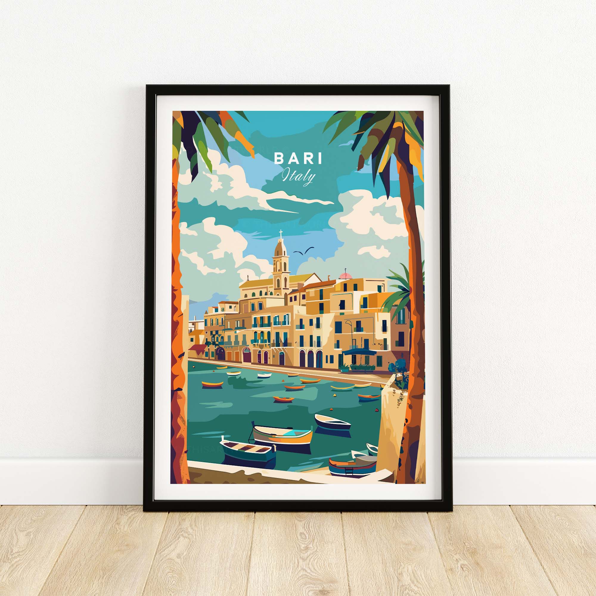 Bari Poster - Italian Charm for Your Home Decor