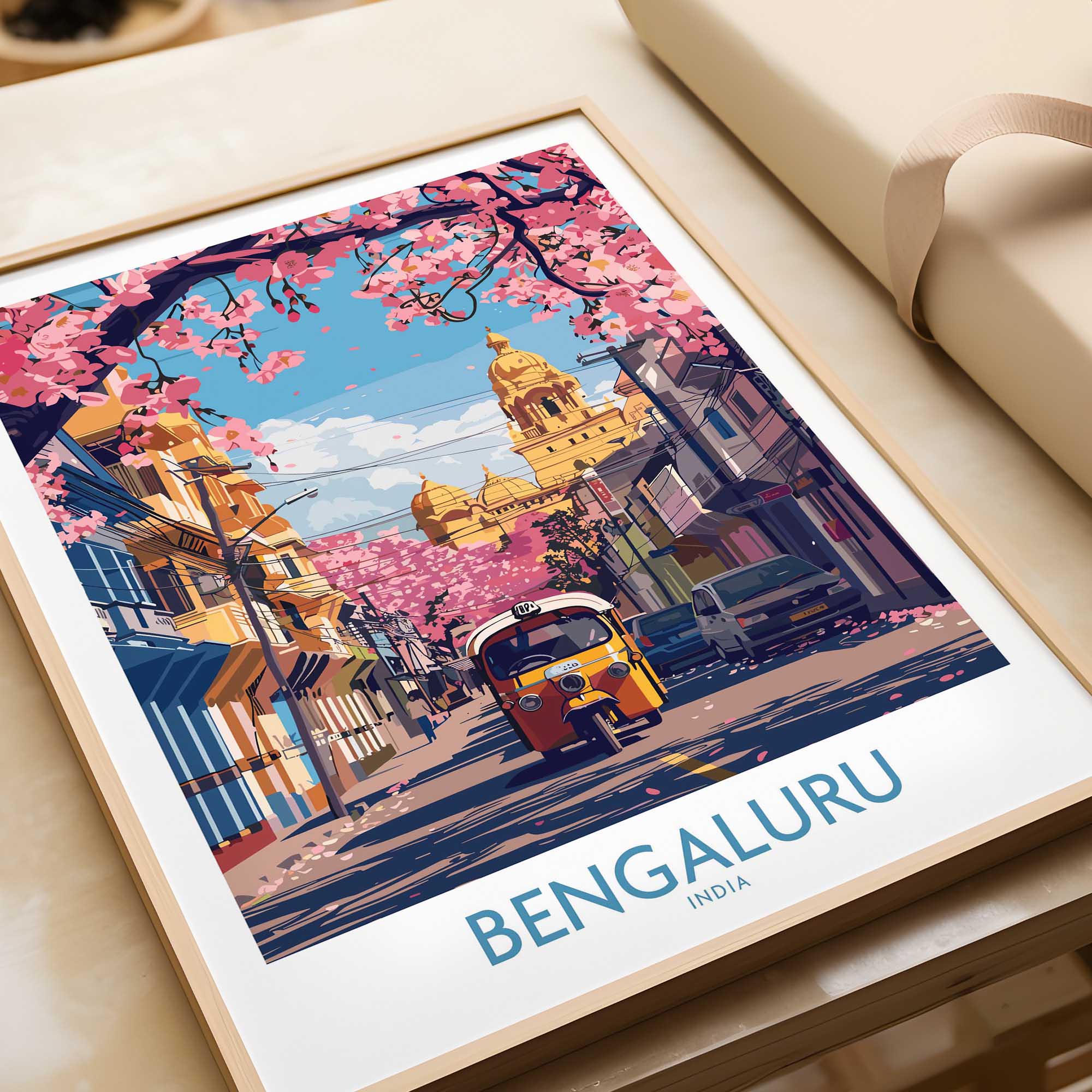 Bengaluru Poster shop now at This Art World!