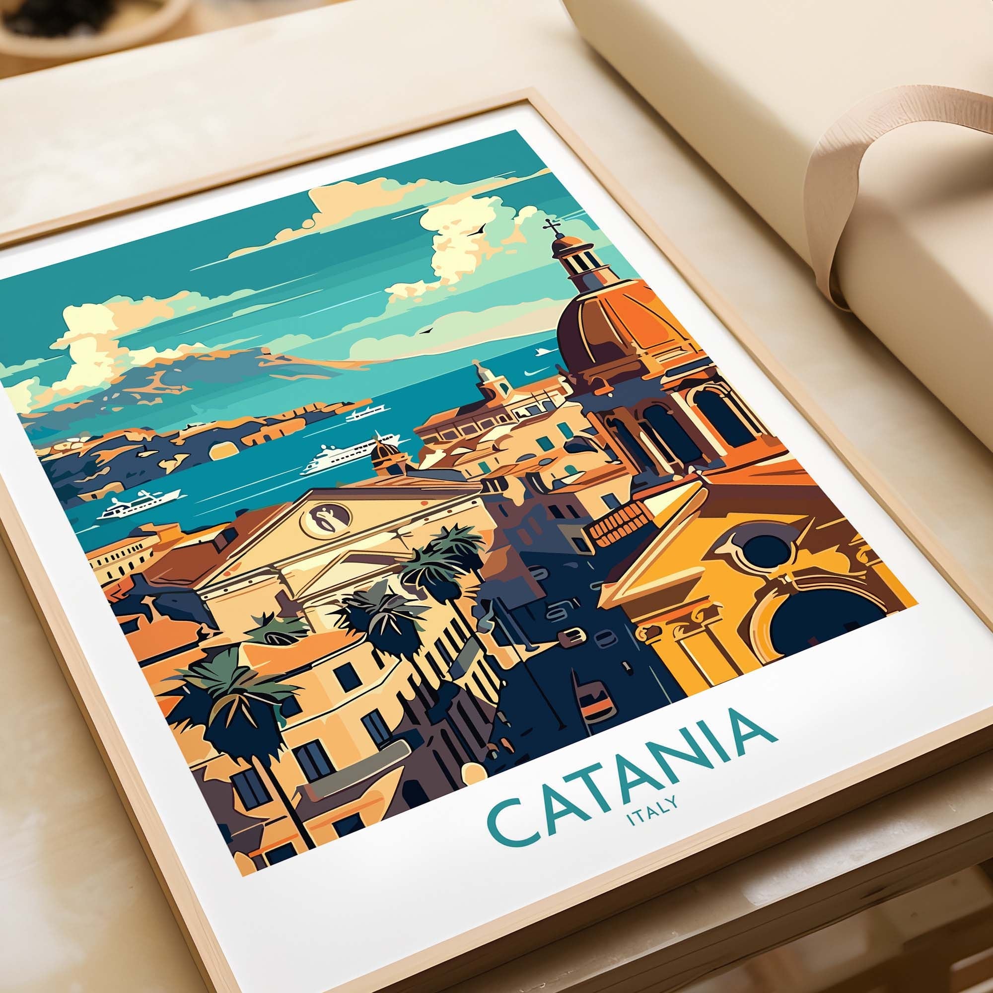 Catania Wall Art - Scenic Sicily Prints