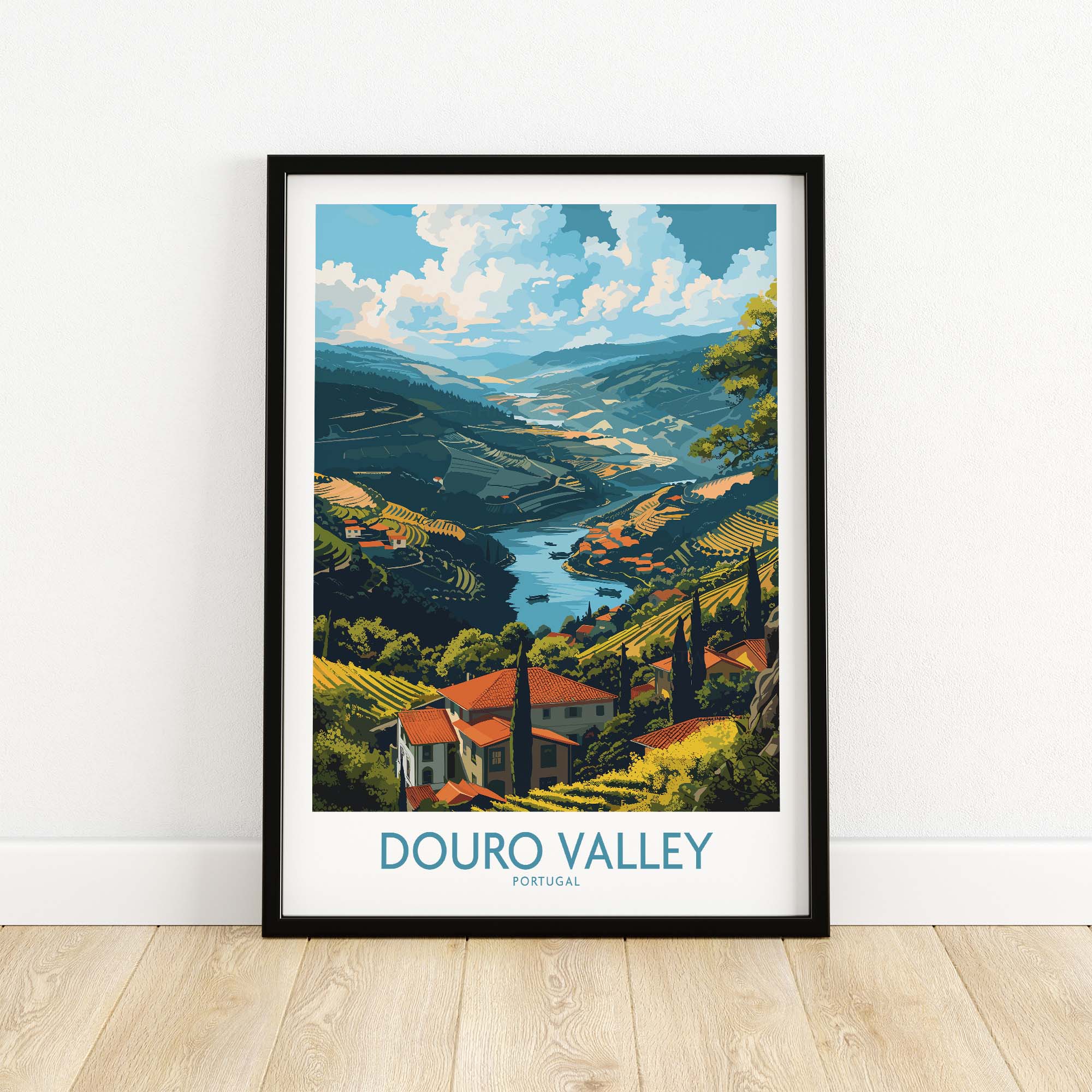Douro Valley Art Print – Capture Nature's Beauty – This Art World