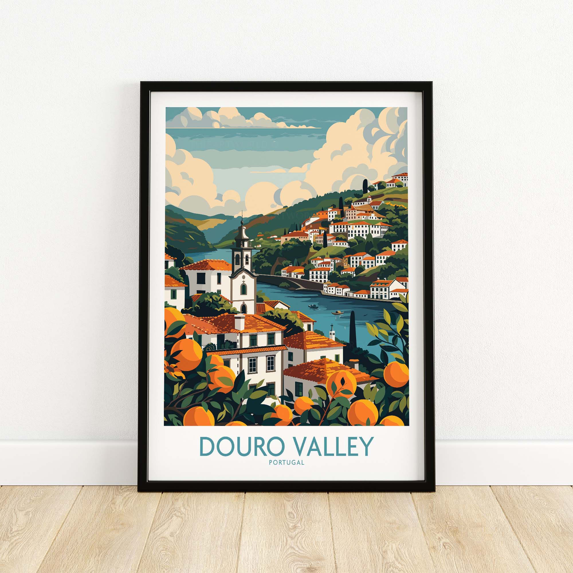 Douro Valley Portugal Print – Stunning Travel Artwork – This Art World