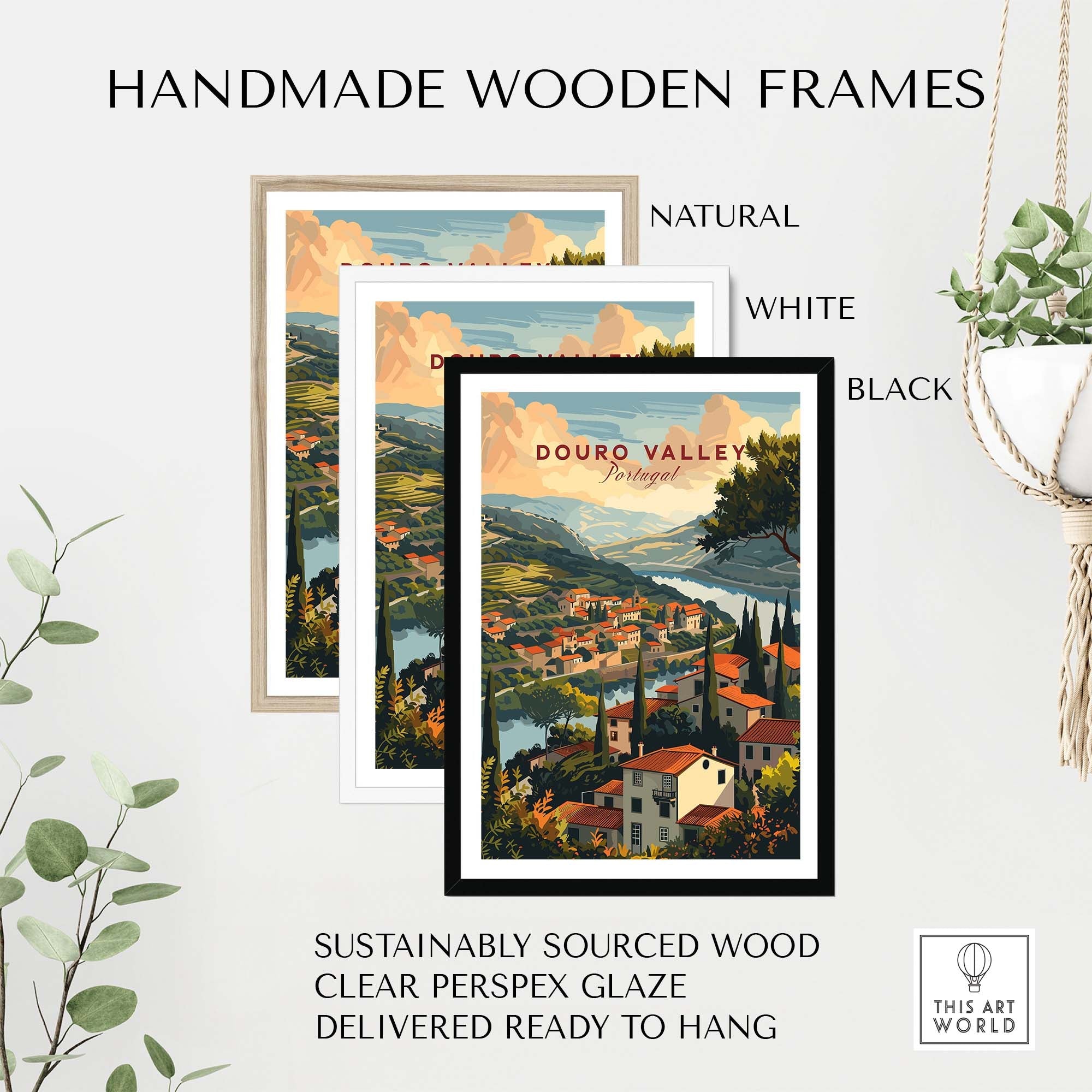 Douro Valley Poster Print exclusive at This Art World