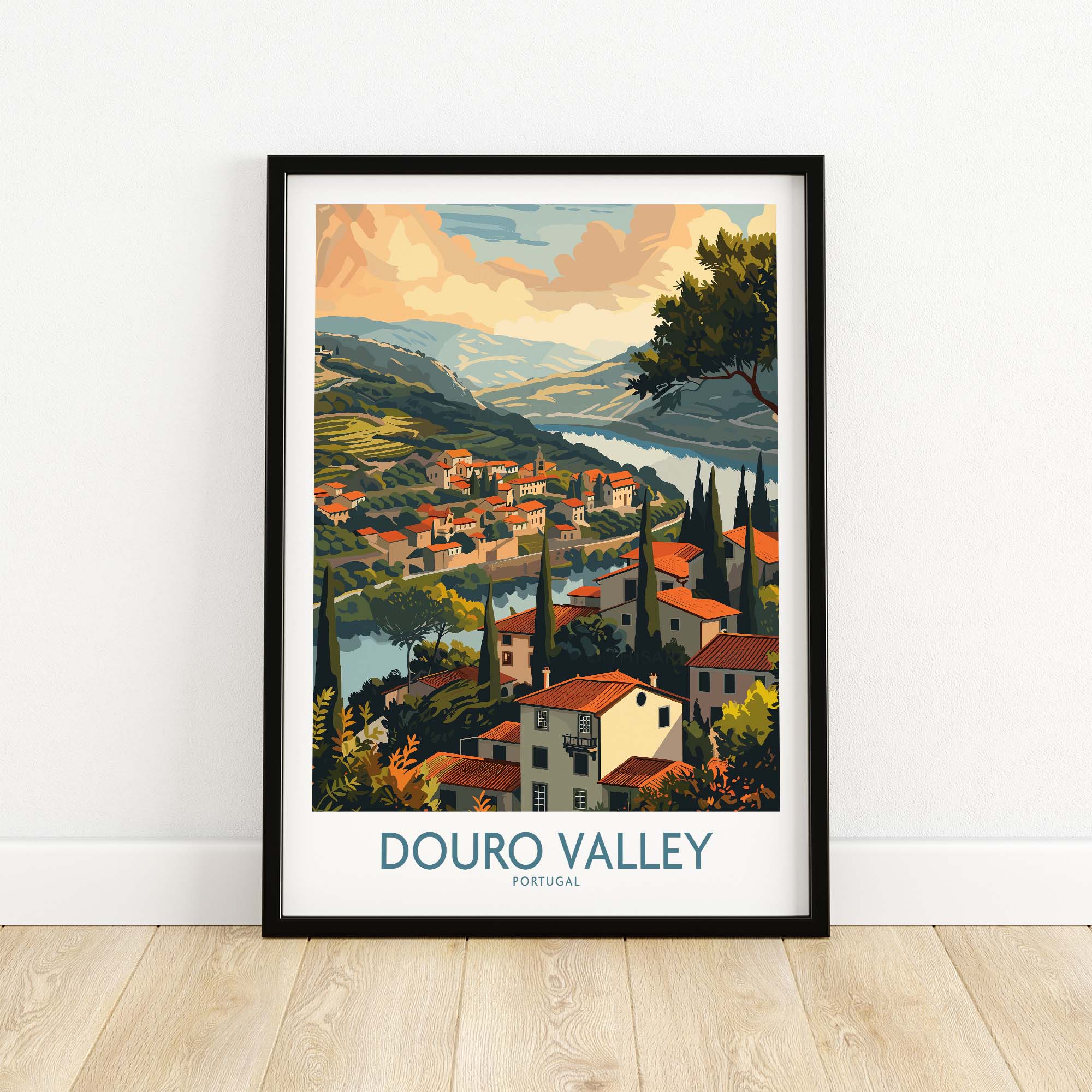 Douro Valley Wall Decor - Enchanting Portugal Poster – This Art World