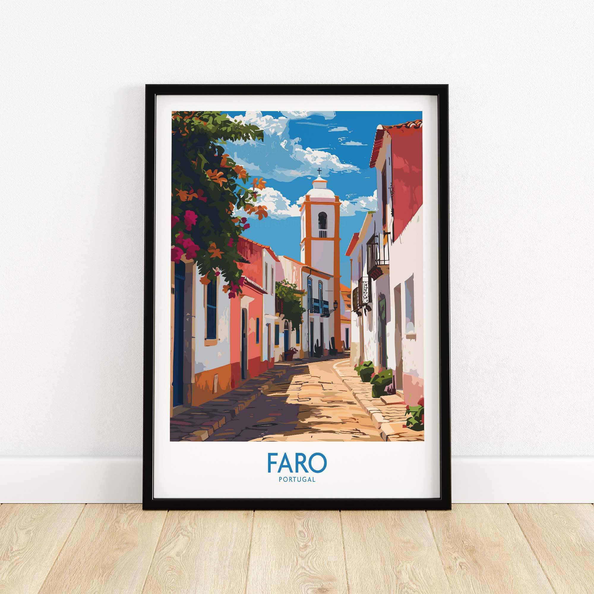 Faro Print Portugal - Unique Algarve Gift
