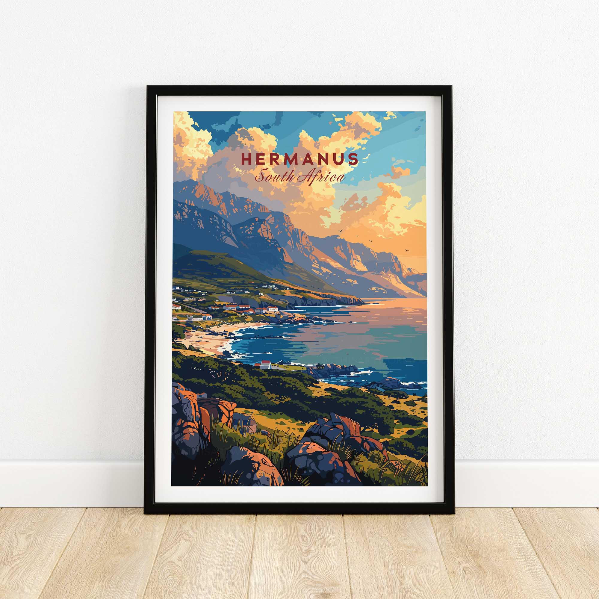 Hermanus Poster South Africa - Capture Scenic Beauty – This Art World
