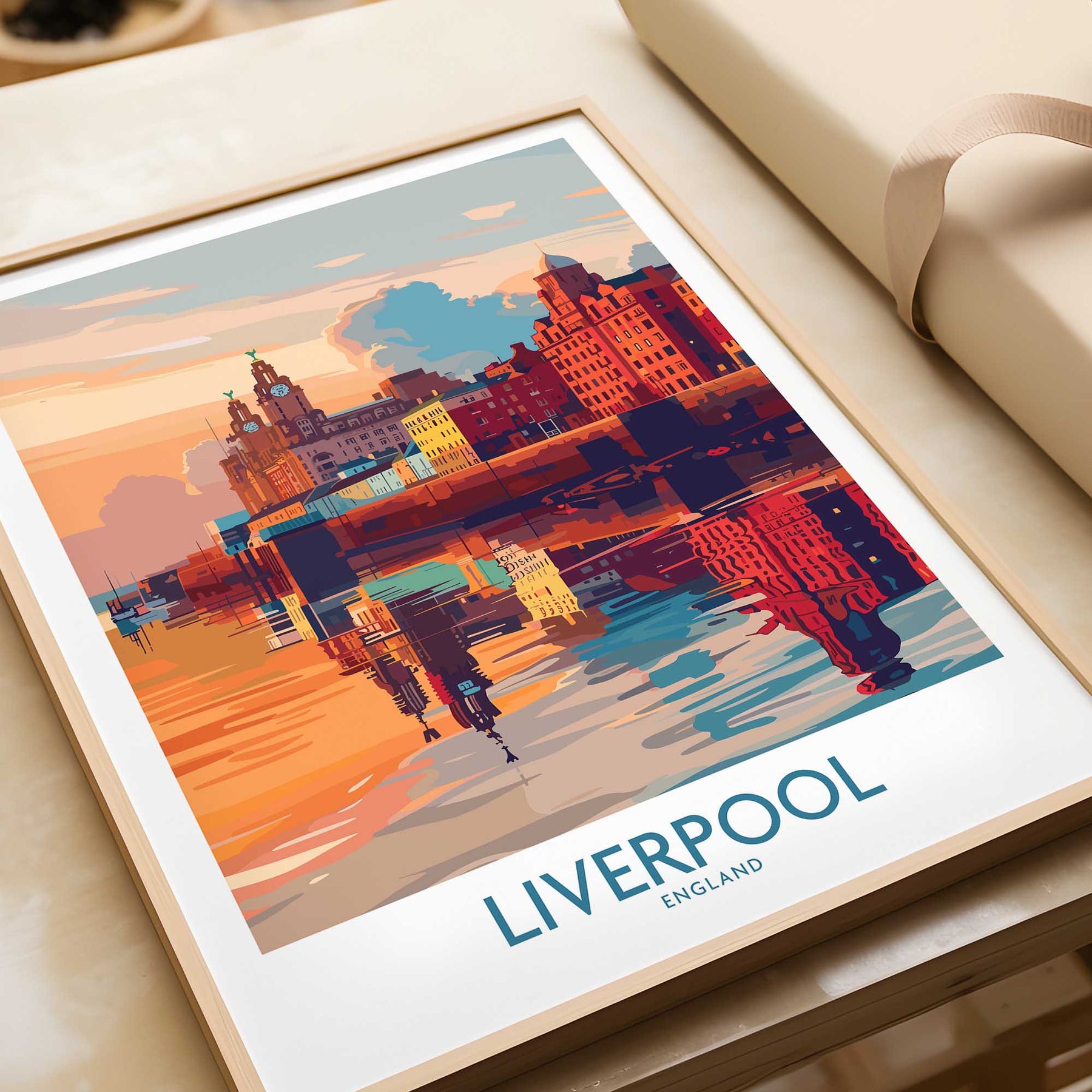 Liverpool City Print - Stunning City Art for Your Home – This Art World