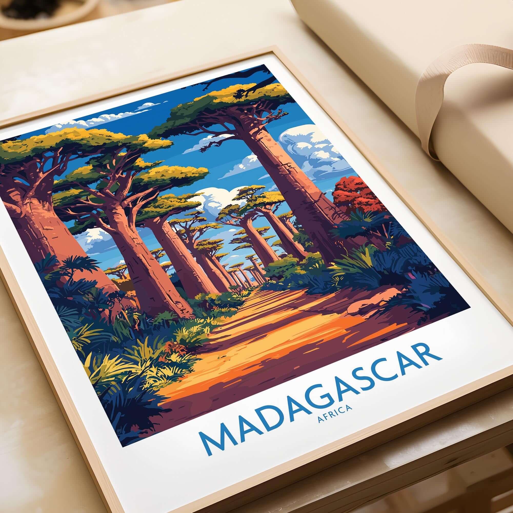 Madagascar Wall Art Print - Stunning Travel Poster – This Art World