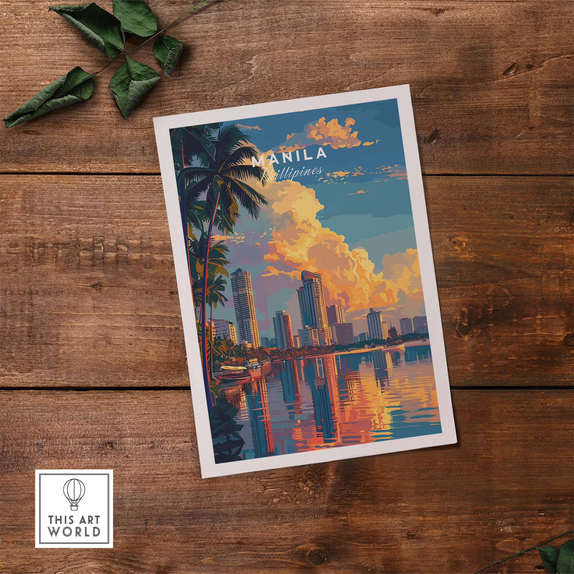 Manila Poster exclusive at This Art World