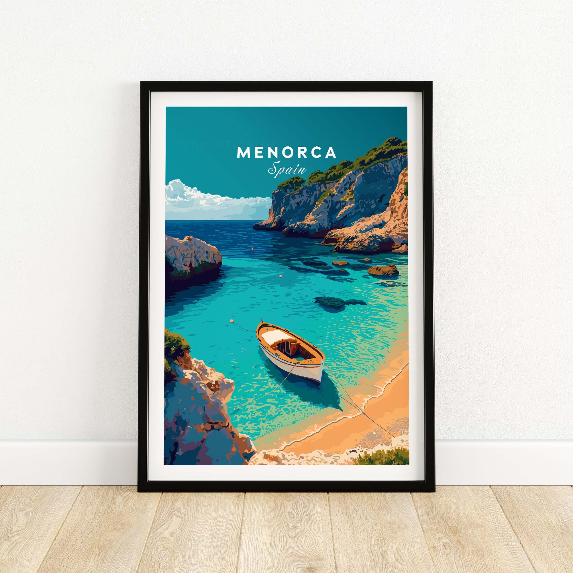 Menorca Poster - Stunning Mediterranean Decor – This Art World