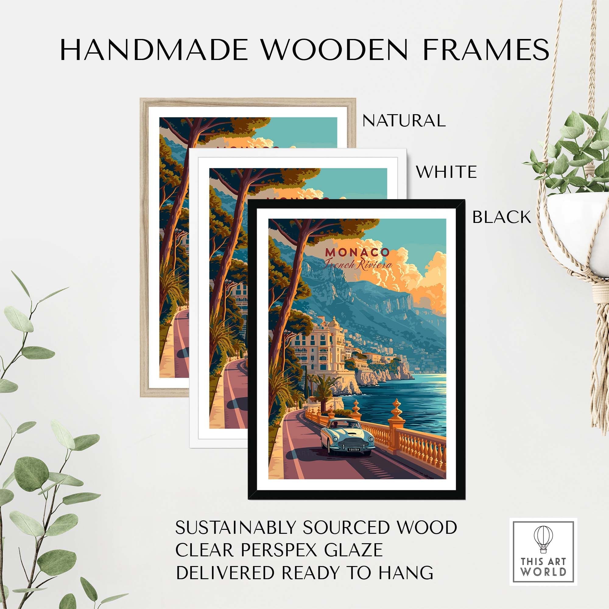 Monaco Poster exclusive at This Art World