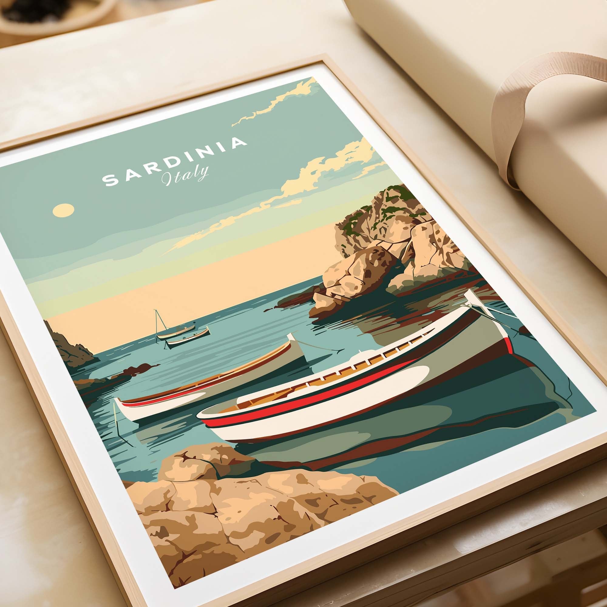 Sardinia Poster - Captivating Italia Wall Art – This Art World