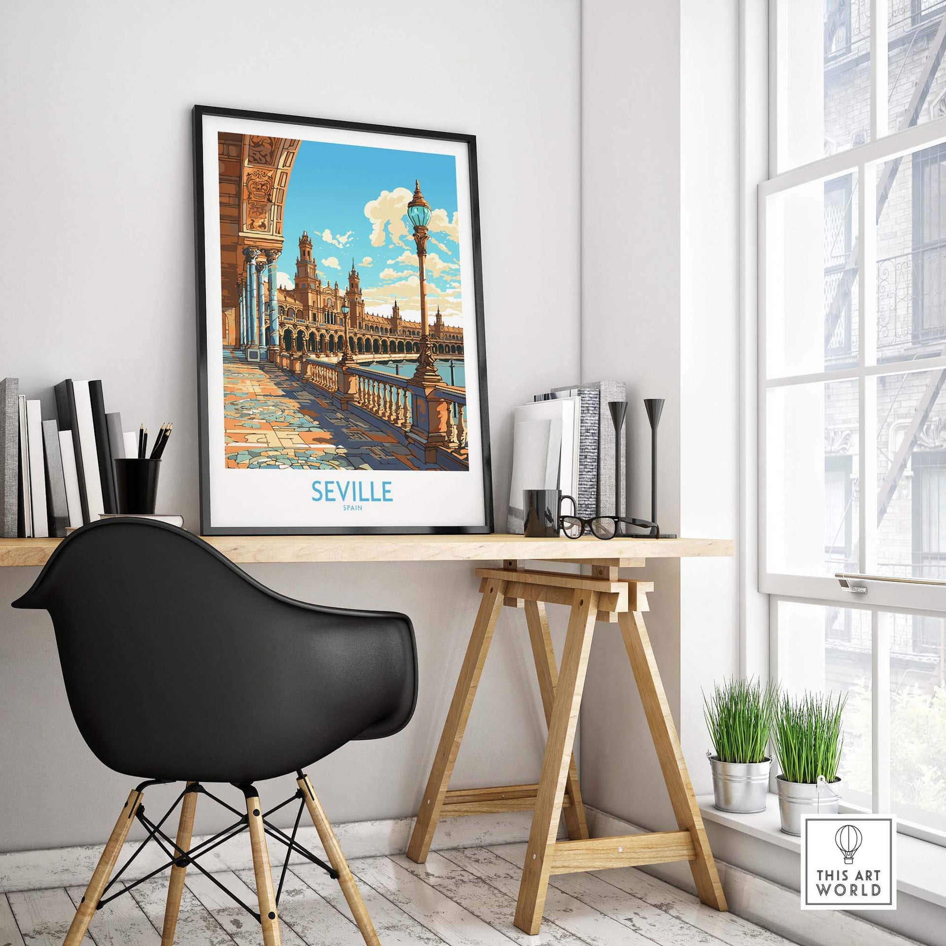 Seville Poster - Capture Your Travel Memories – This Art World