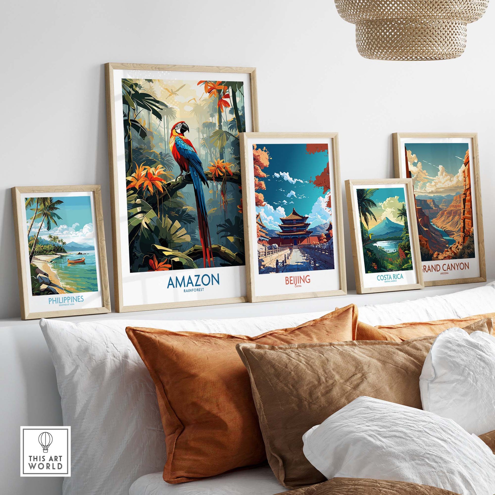 The Amazon Rainforest Poster - Vibrant Nature Print – This Art World