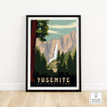 Yosemite National Park Print - Art for Wanderlust
