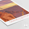 Grand Canyon Poster Print - Vintage National Park Art – This Art World