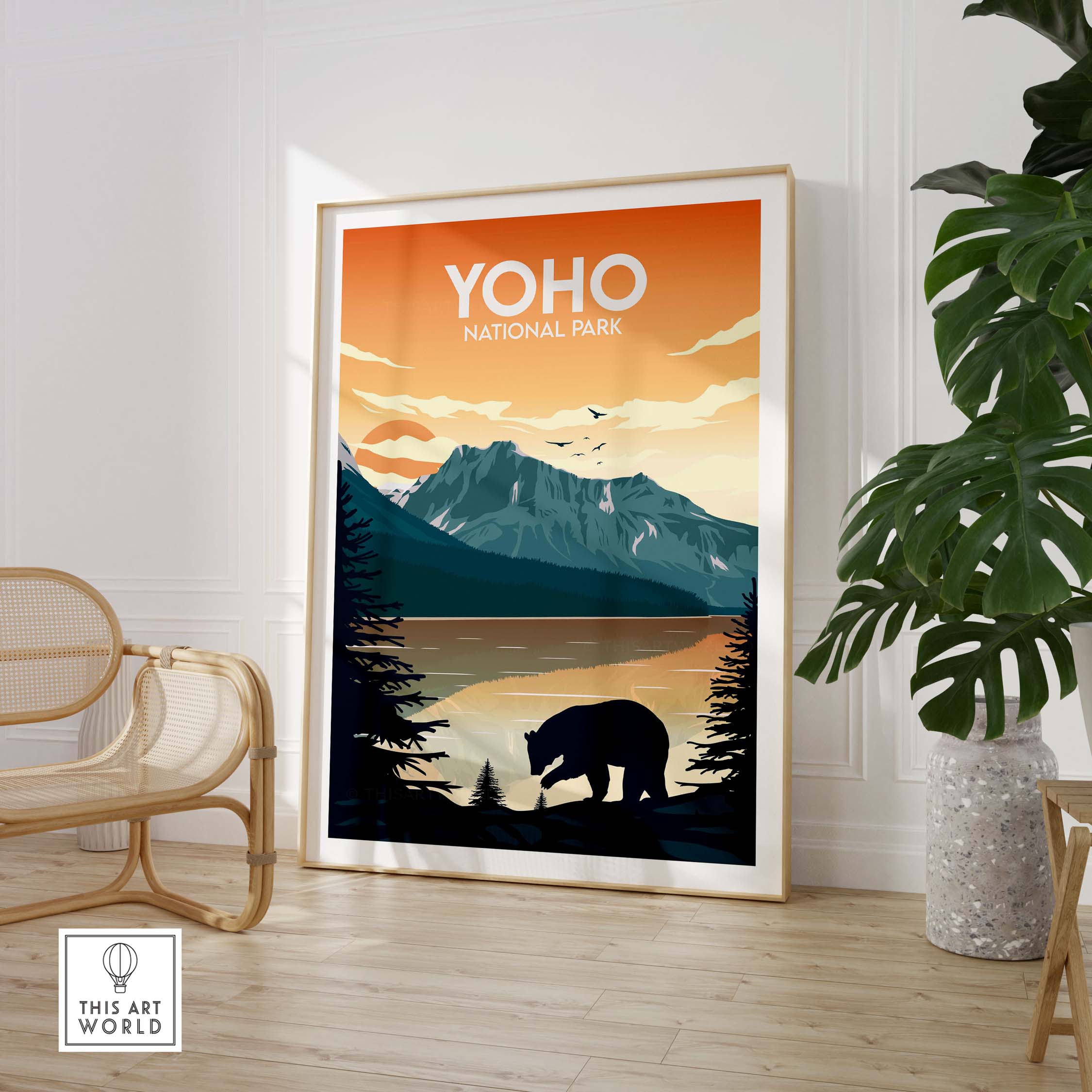 Yoho Print | National Park Poster | This Art World