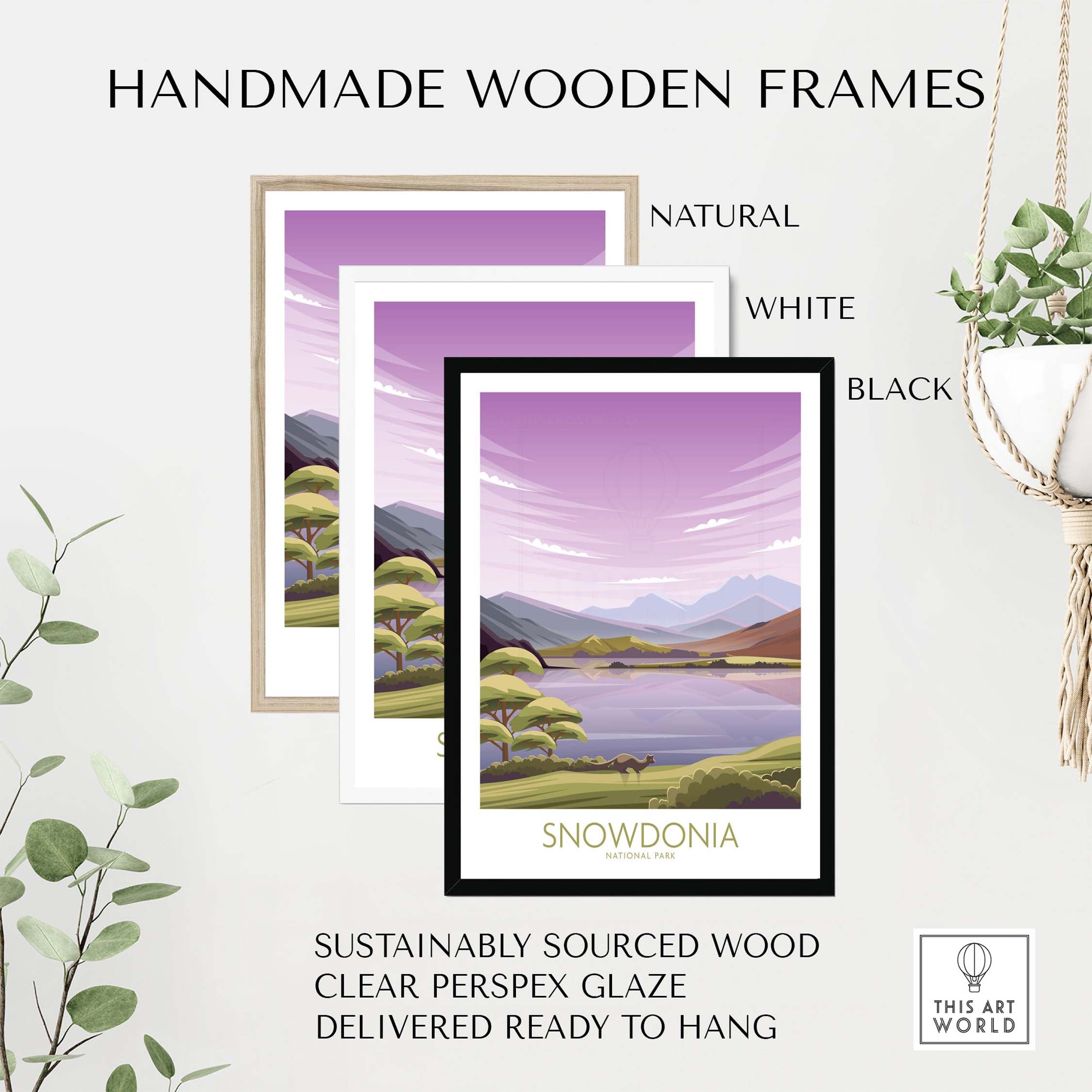 Snowdonia National Park Poster | Art Print | This Art World