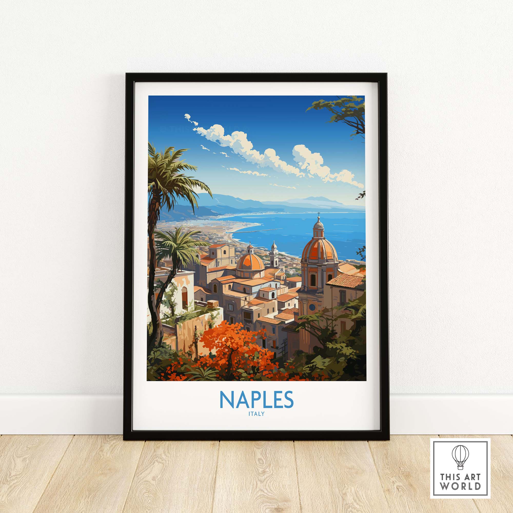 Naples Italy Art Print exclusive at This Art World